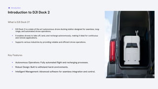 Introducing DJI Dock 2 - Revolutionizing Autonomous Drone Operations | PPTX