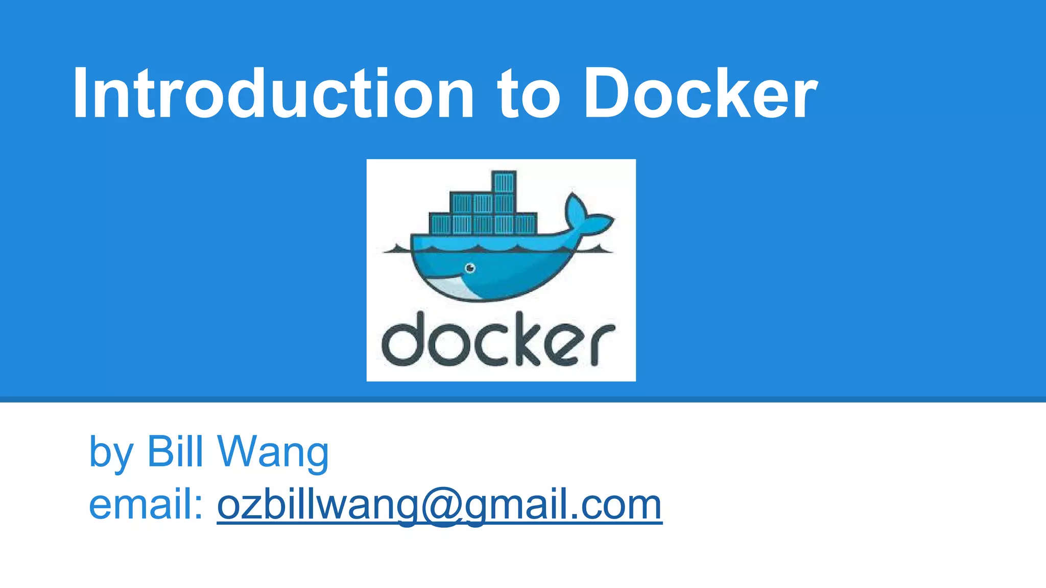 Introducing docker | PDF