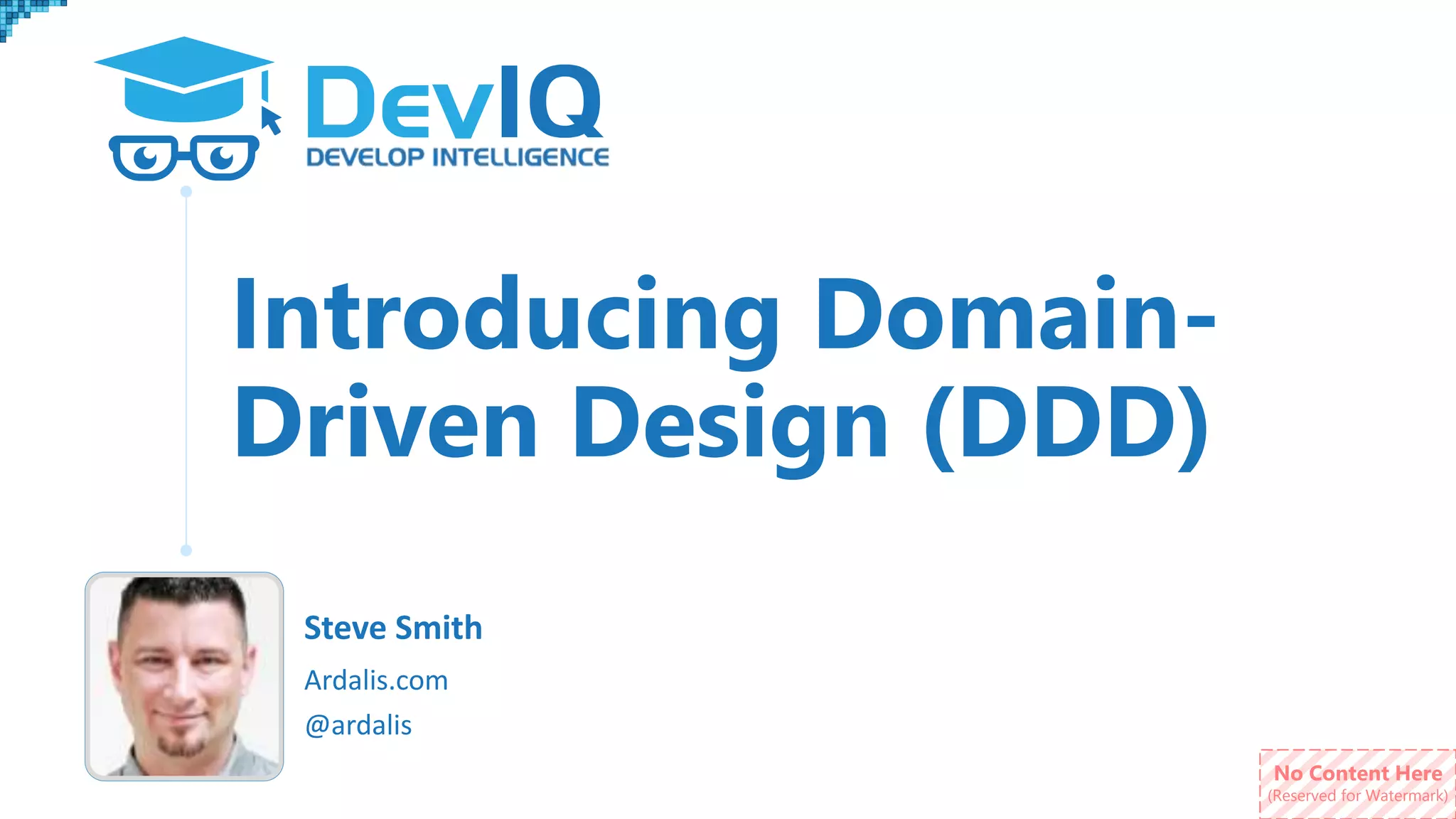 Introducing domain driven design - dogfood con 2018 | PPT