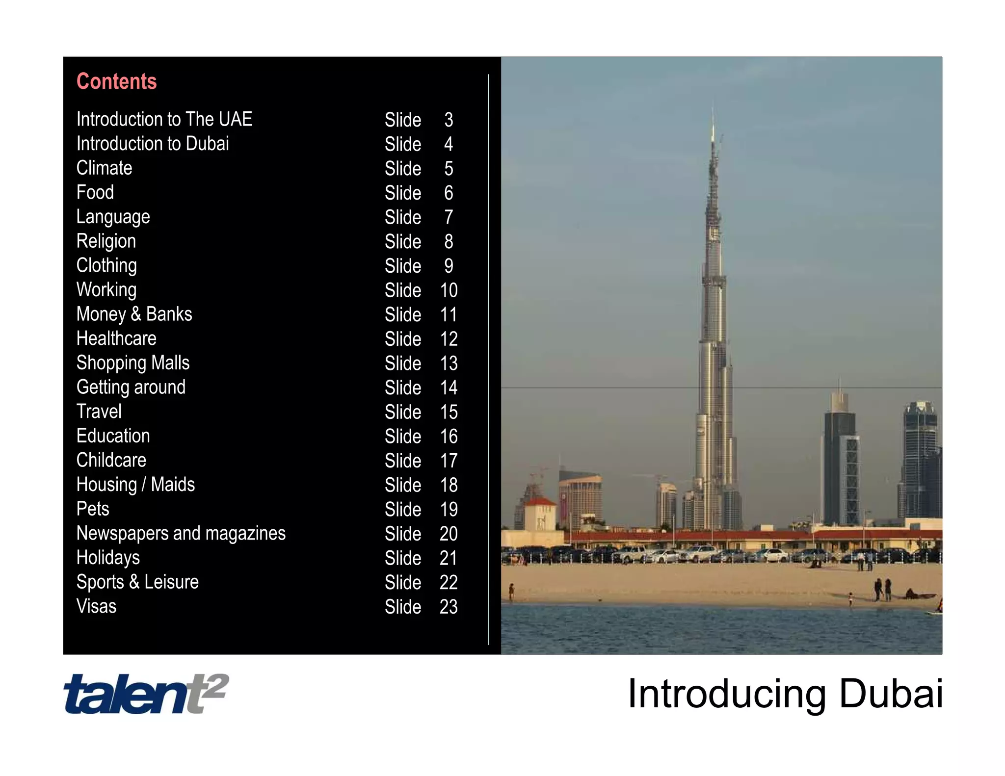 Introducing Dubai & The Uae | PDF