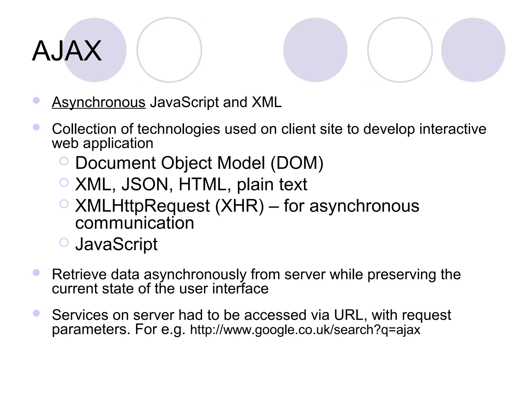 Introducing dwr (direct web remoting) | PPT | Web Design and HTML | Internet