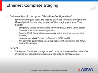 Introducing Ethernet Services Suite | PPT