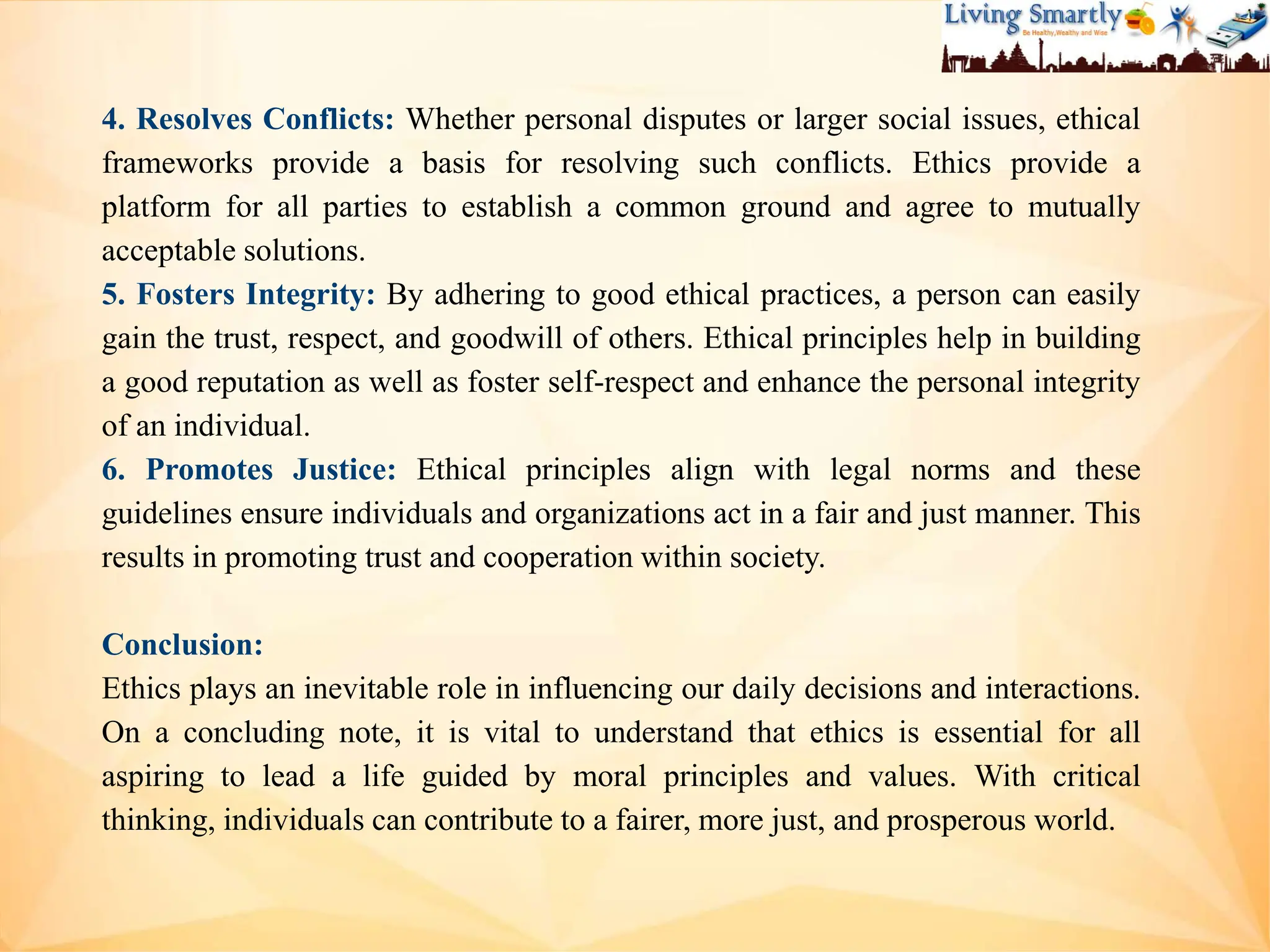 Introducing Ethics: Meaning, Scope, And Importance Of Ethics | PPTX