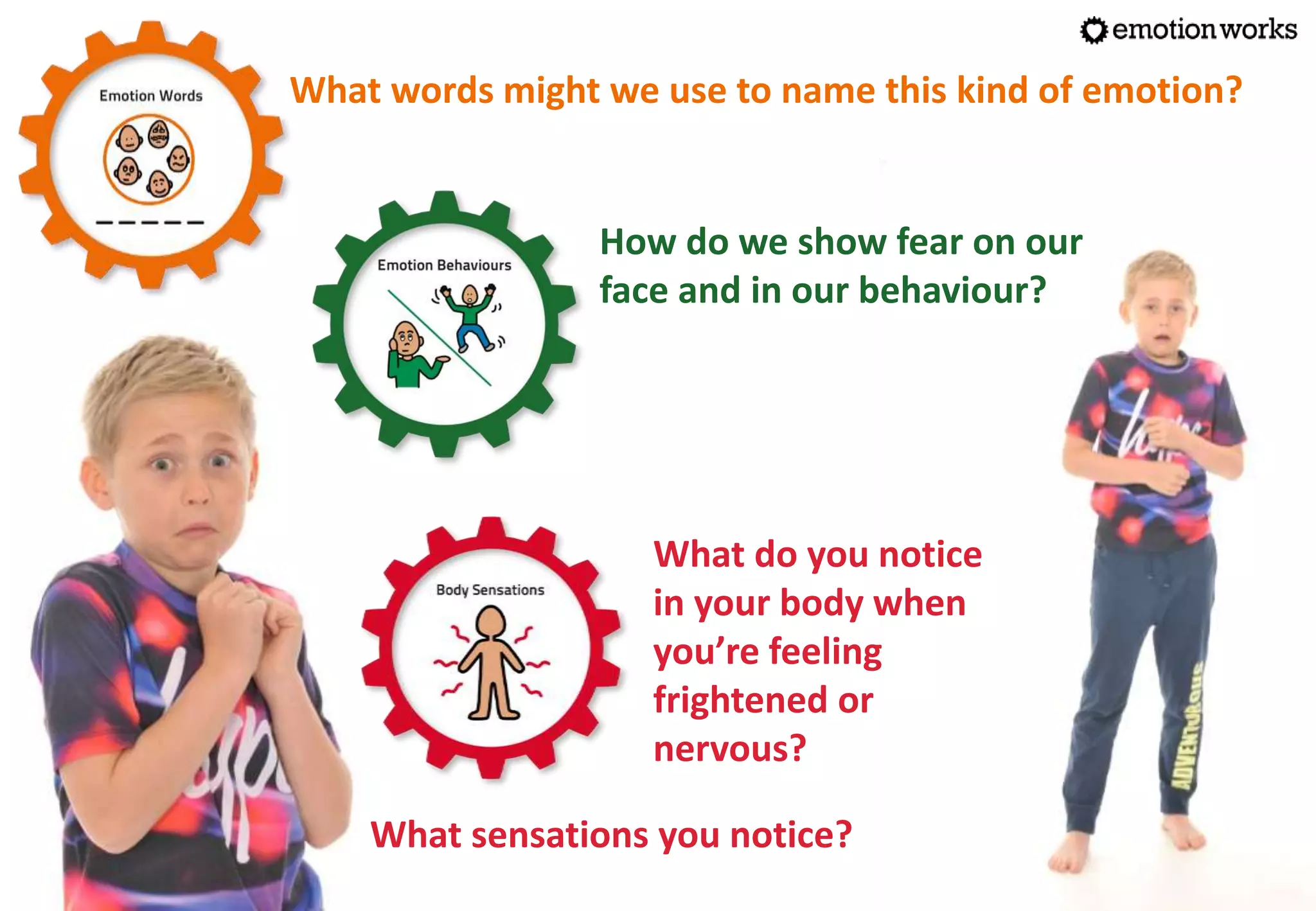 Introducing Emotion Works (featuring child, i feel good, mr jelly ...