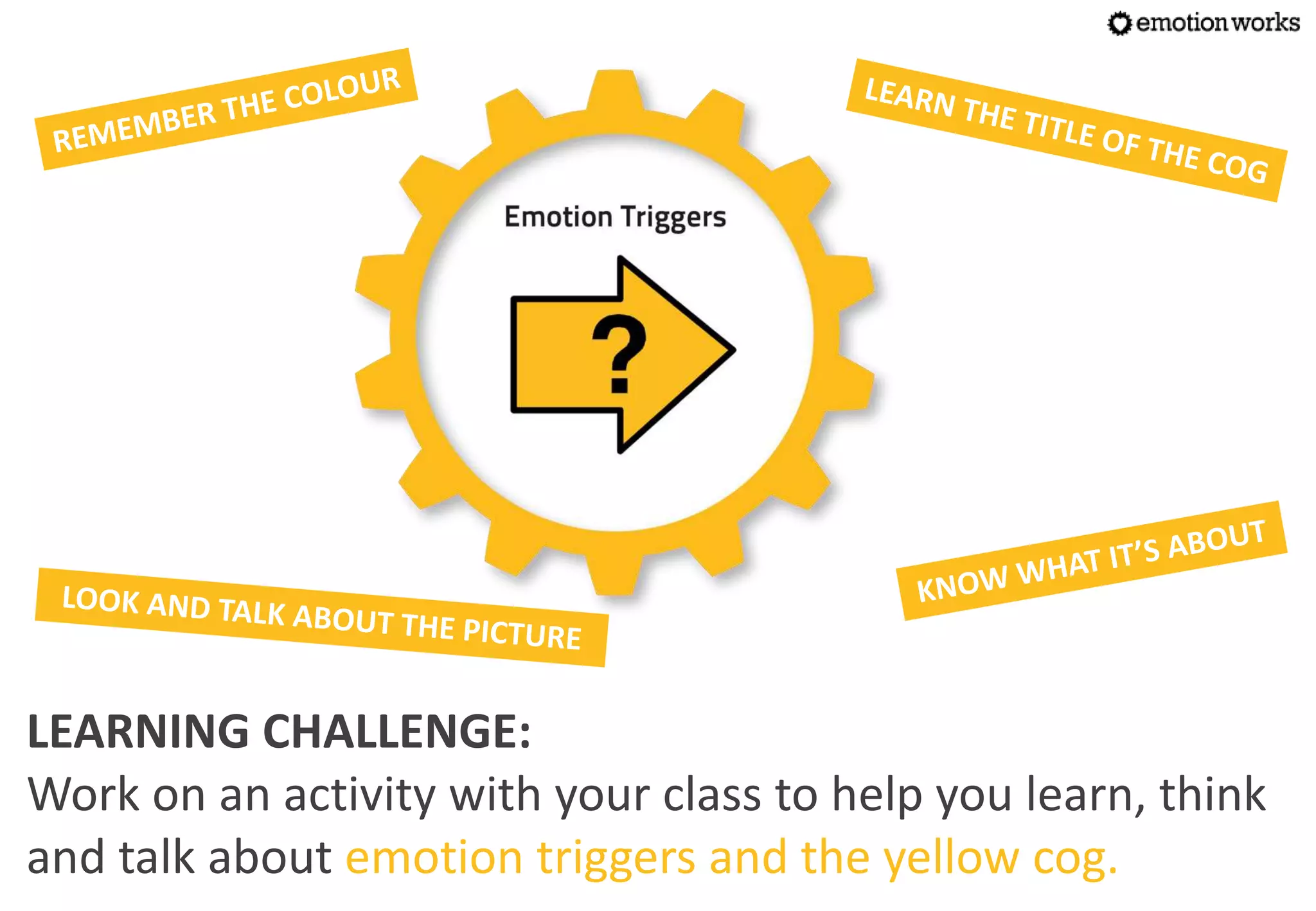 Introducing Emotion Works (featuring child, i feel good, mr jelly) | PPTX