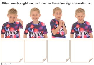 Introducing Emotion Works (featuring child, i feel good, mr jelly) | PPTX