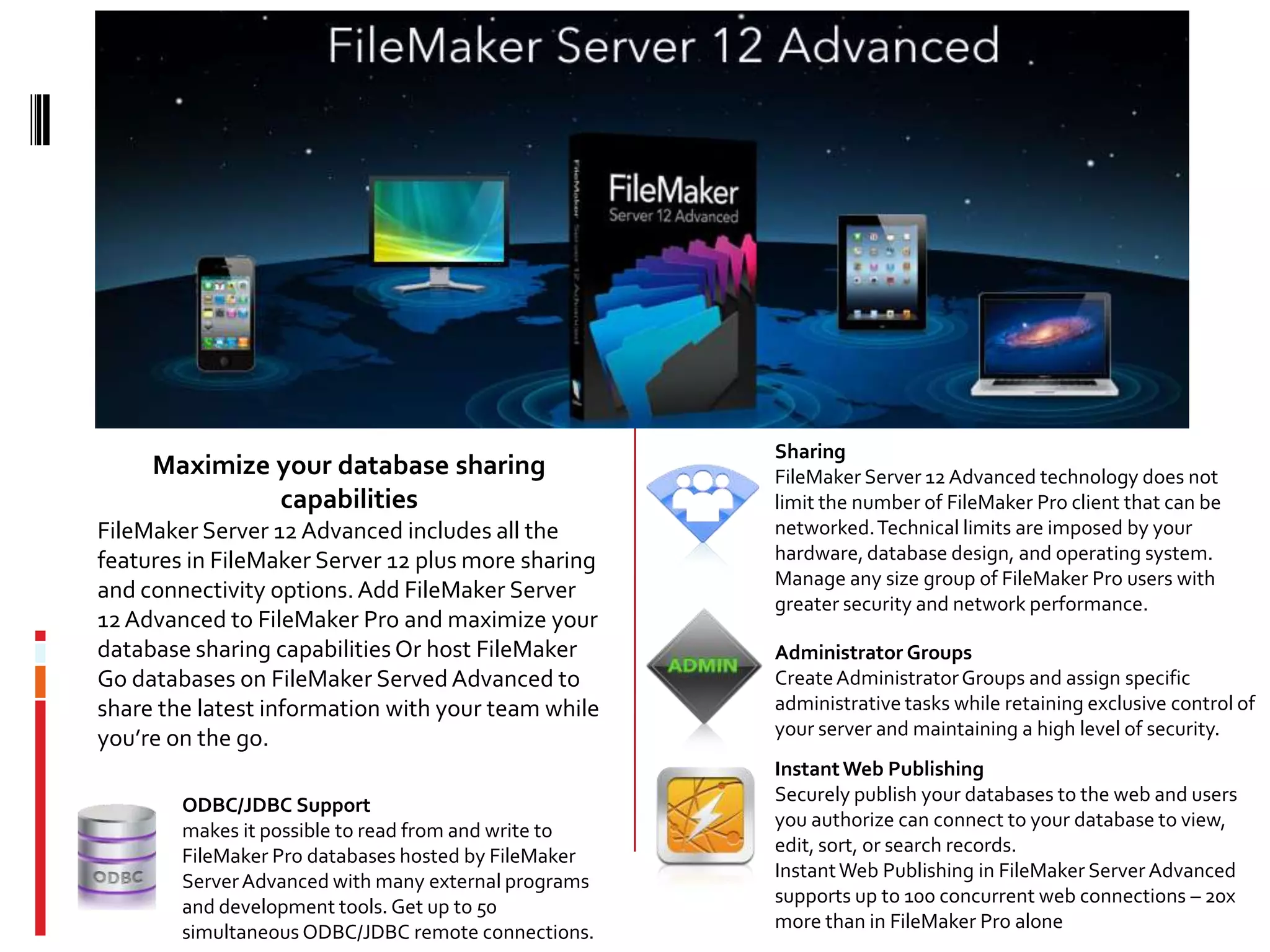 Introducing file maker pro 12 | PPTX