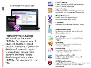 Introducing file maker pro 12 | PPT