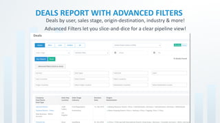 CRM for Logistics - First Freight CRM | PPT