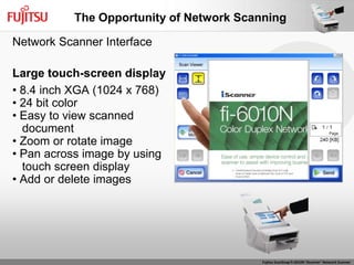 Introducing the Fujitsu ScanSnap Network fi-6010N iScanner | PPT