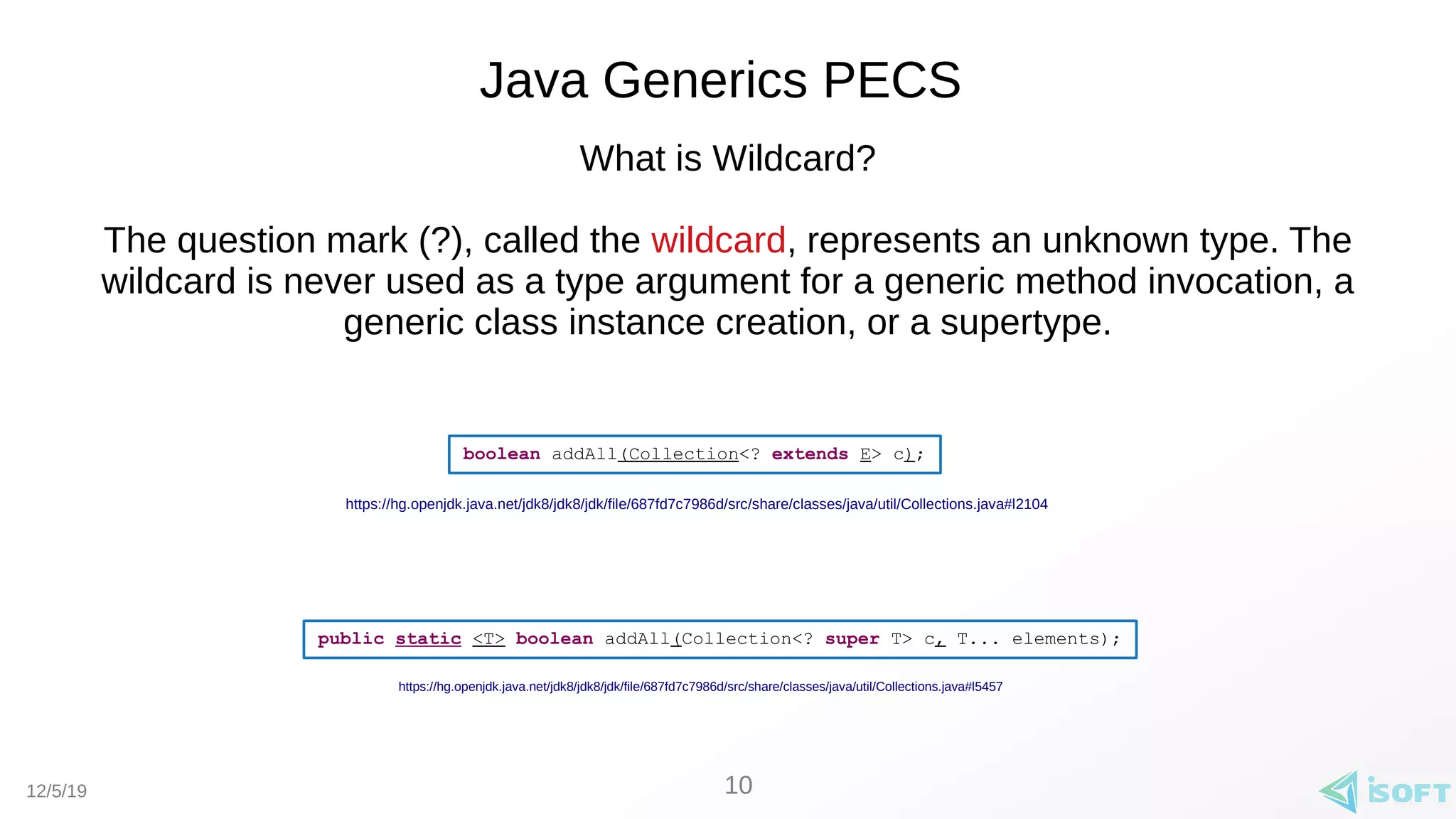 Introducing generic types | PPT
