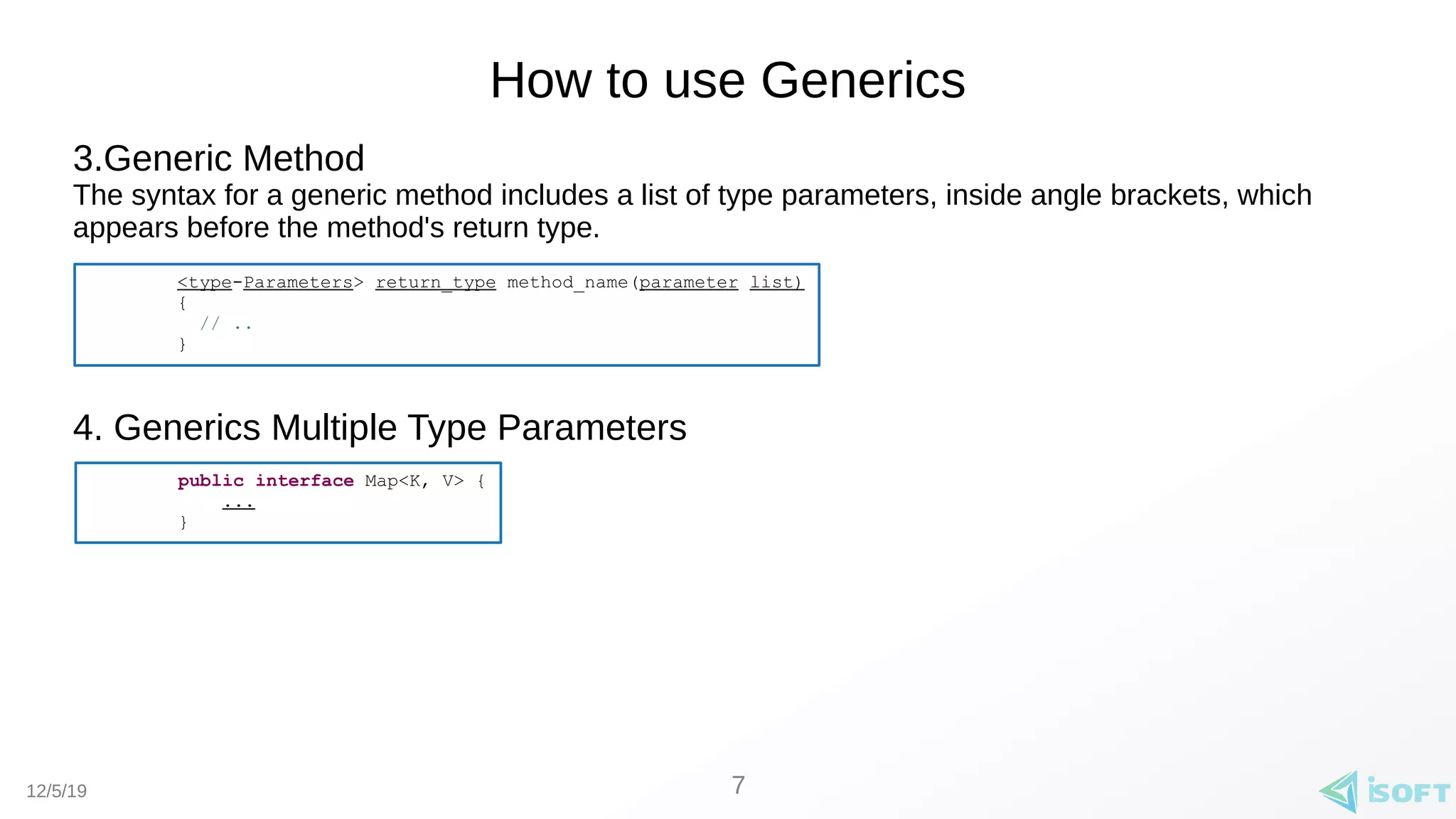 Introducing generic types | PPT
