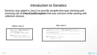 Introducing generic types | PPT