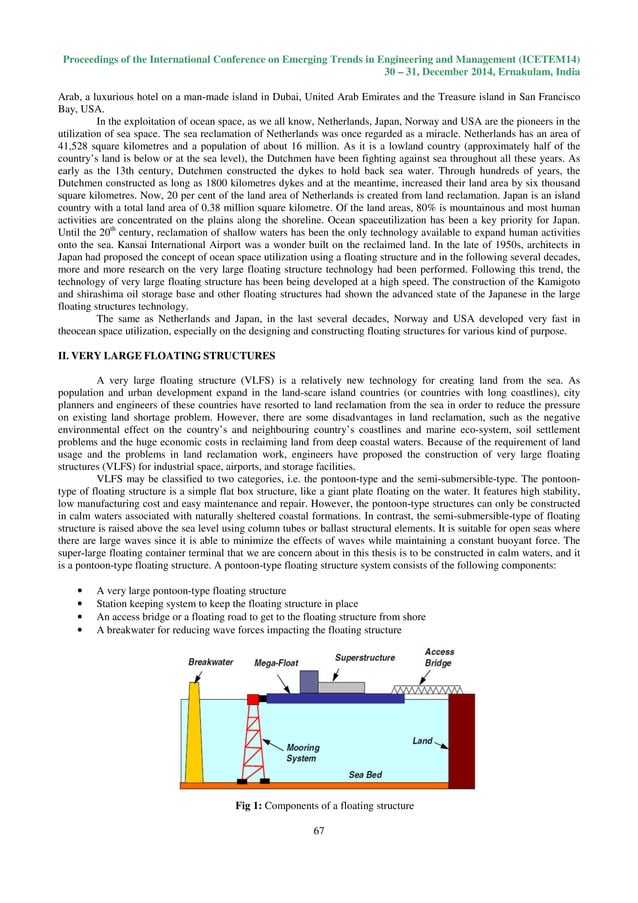 Introducing gill cells in pontoon type floating structures | PDF