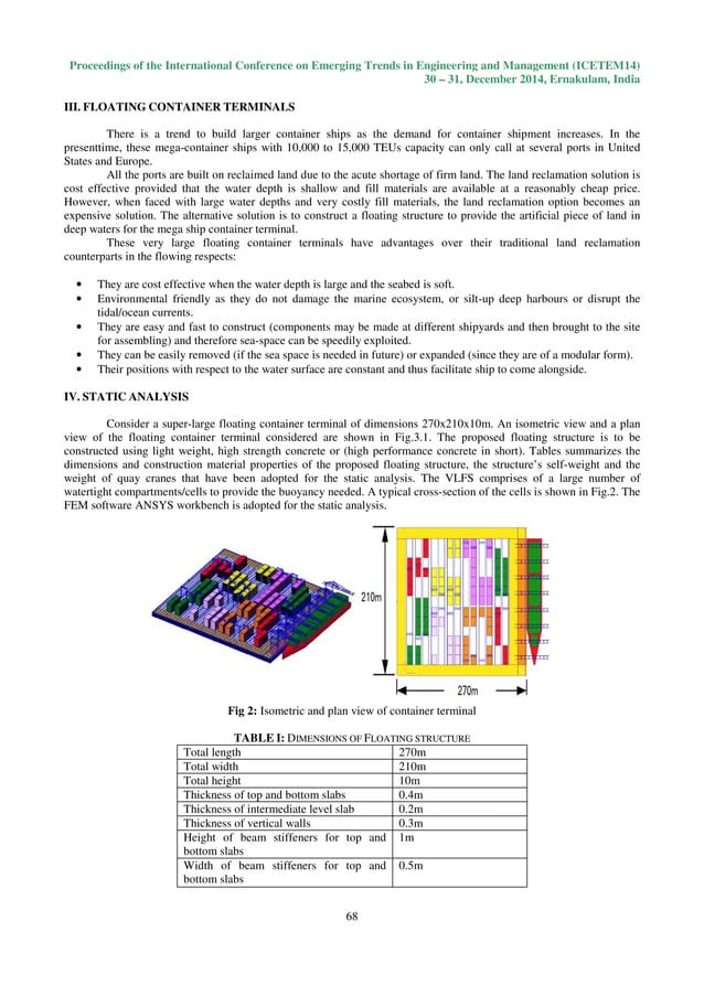Introducing gill cells in pontoon type floating structures | PDF