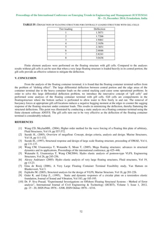 Introducing gill cells in pontoon type floating structures | PDF