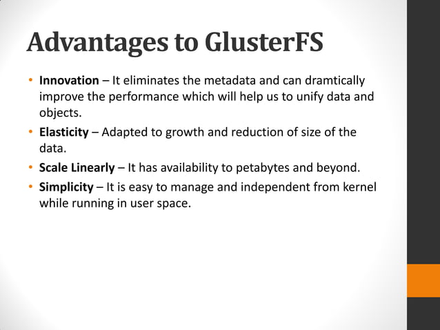 Introducing gluster filesystem by aditya | PDF | Data Storage and Warehousing | Computing