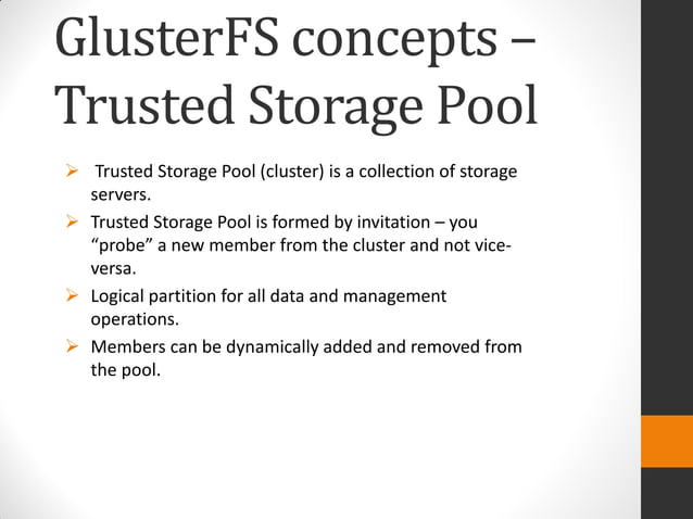 Introducing gluster filesystem by aditya | PDF | Data Storage and Warehousing | Computing