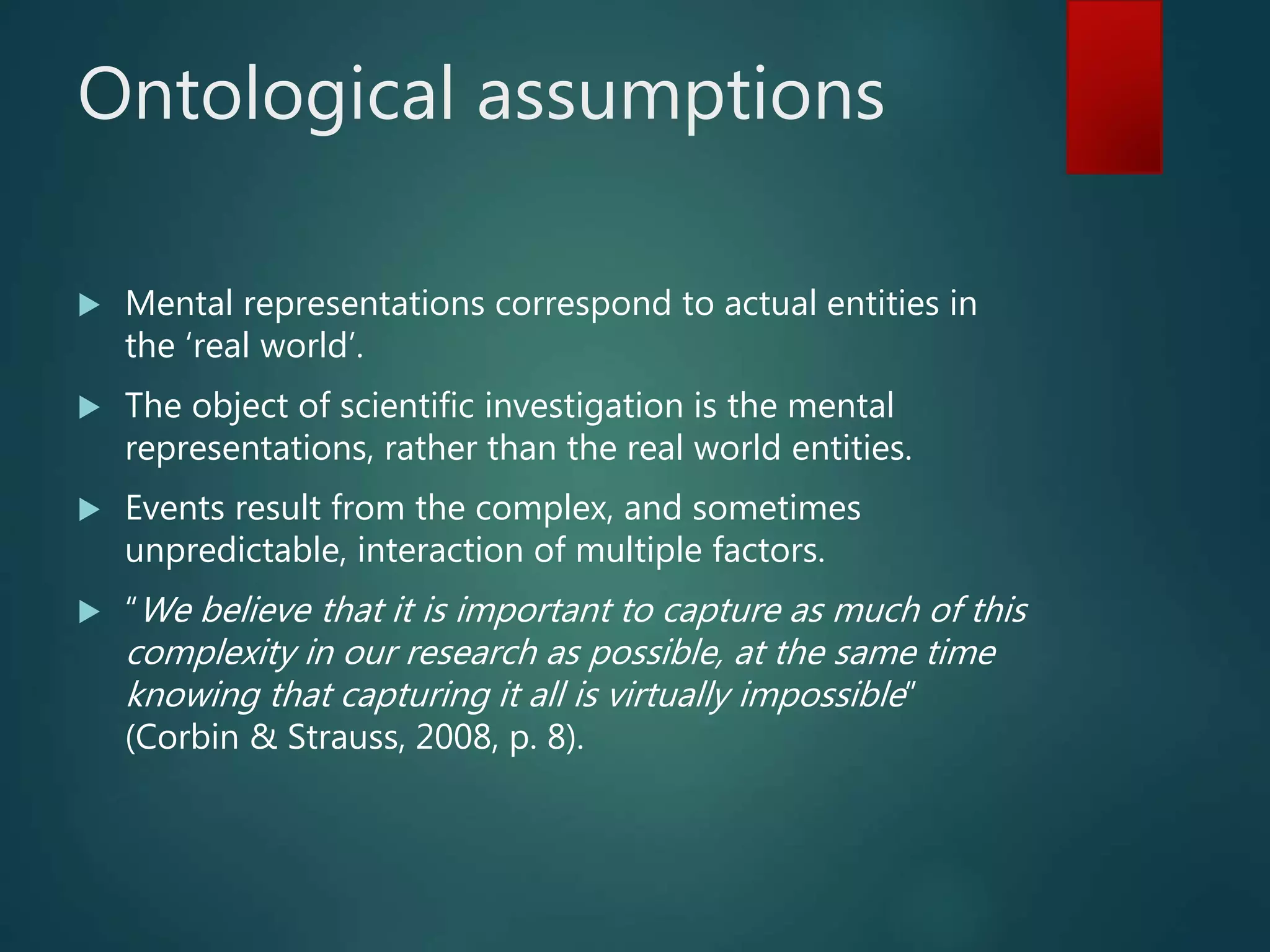 Introducing grounded theory | PPTX | Science