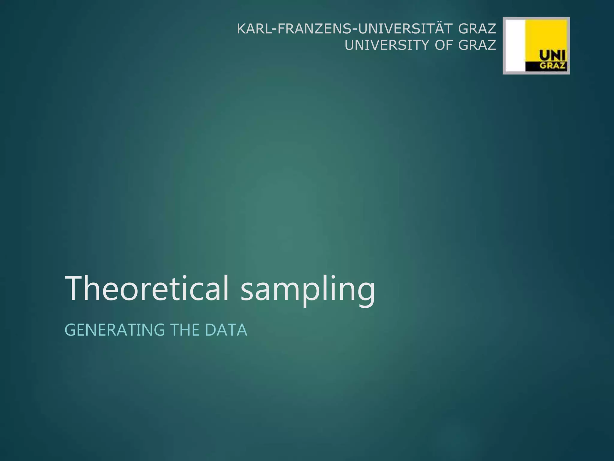 Introducing grounded theory | PPTX | Science