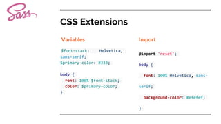Introducing grunt, npm and sass | PPT