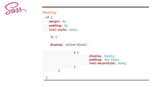 Introducing grunt, npm and sass | PPT