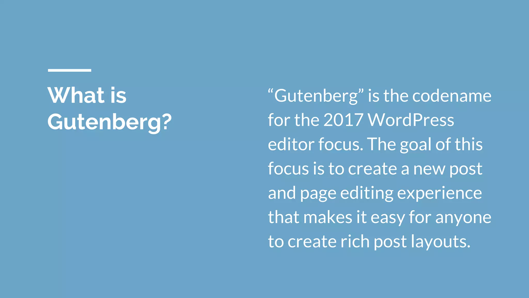 Introducing gutenberg | PDF