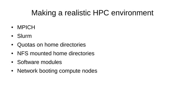 Introducing HPC with a Raspberry Pi Cluster | PPT