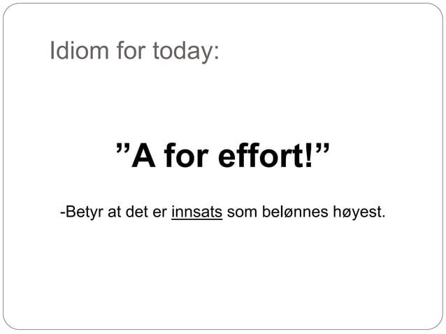 Introducing idioms | PPTX