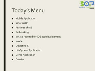 Introduction to iOS App Development | PPT