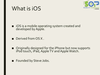 Introduction to iOS App Development | PPT