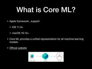 Introducing ios core ml | PDF