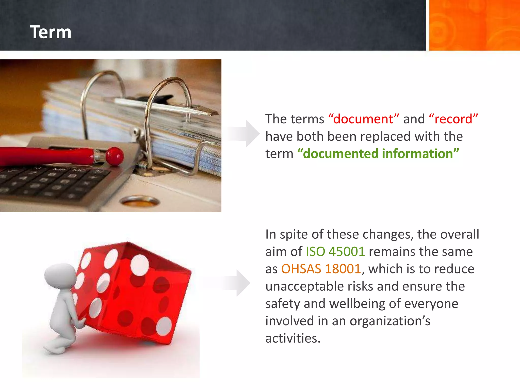 Introducing iso 45001 | PPTX