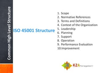 Introducing iso 45001 | PPTX