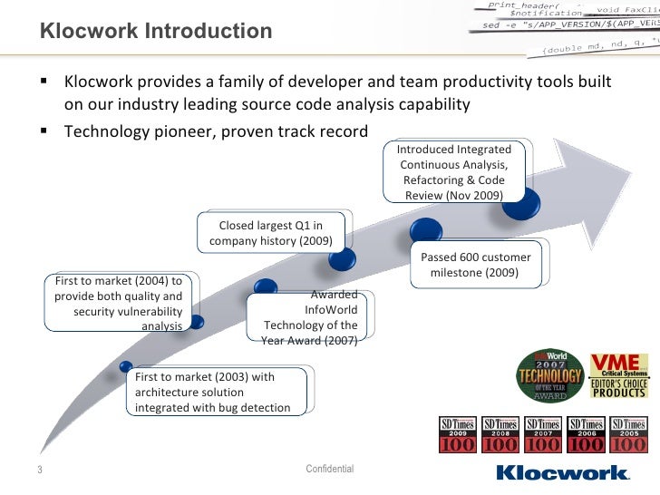 Introducing: Klocwork Insight Pro | November 2009