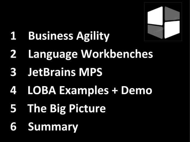 Introducing Language-Oriented Business Applications - Markus Voelter | PPT