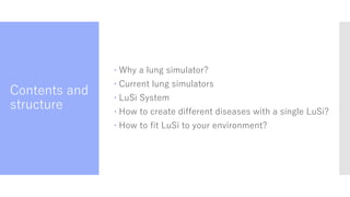 Introducing the neonatal lung simulator LuSi | PPTX