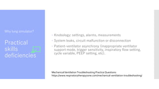 Introducing the neonatal lung simulator LuSi | PPTX