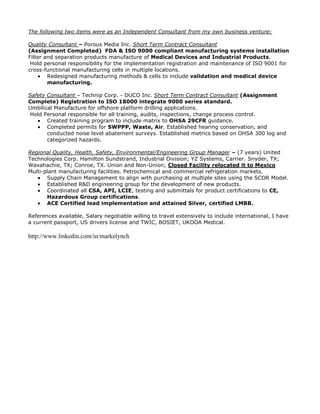 Introducing mark lynch | DOCX