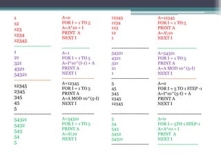 Introducing maths in qbasic | PPT