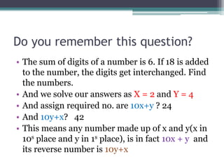 Introducing maths in qbasic | PPT