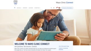 Finding Peer Support through Mayo Clinic Connect | PDF