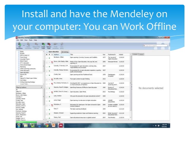 Introducing mendeley | PPT