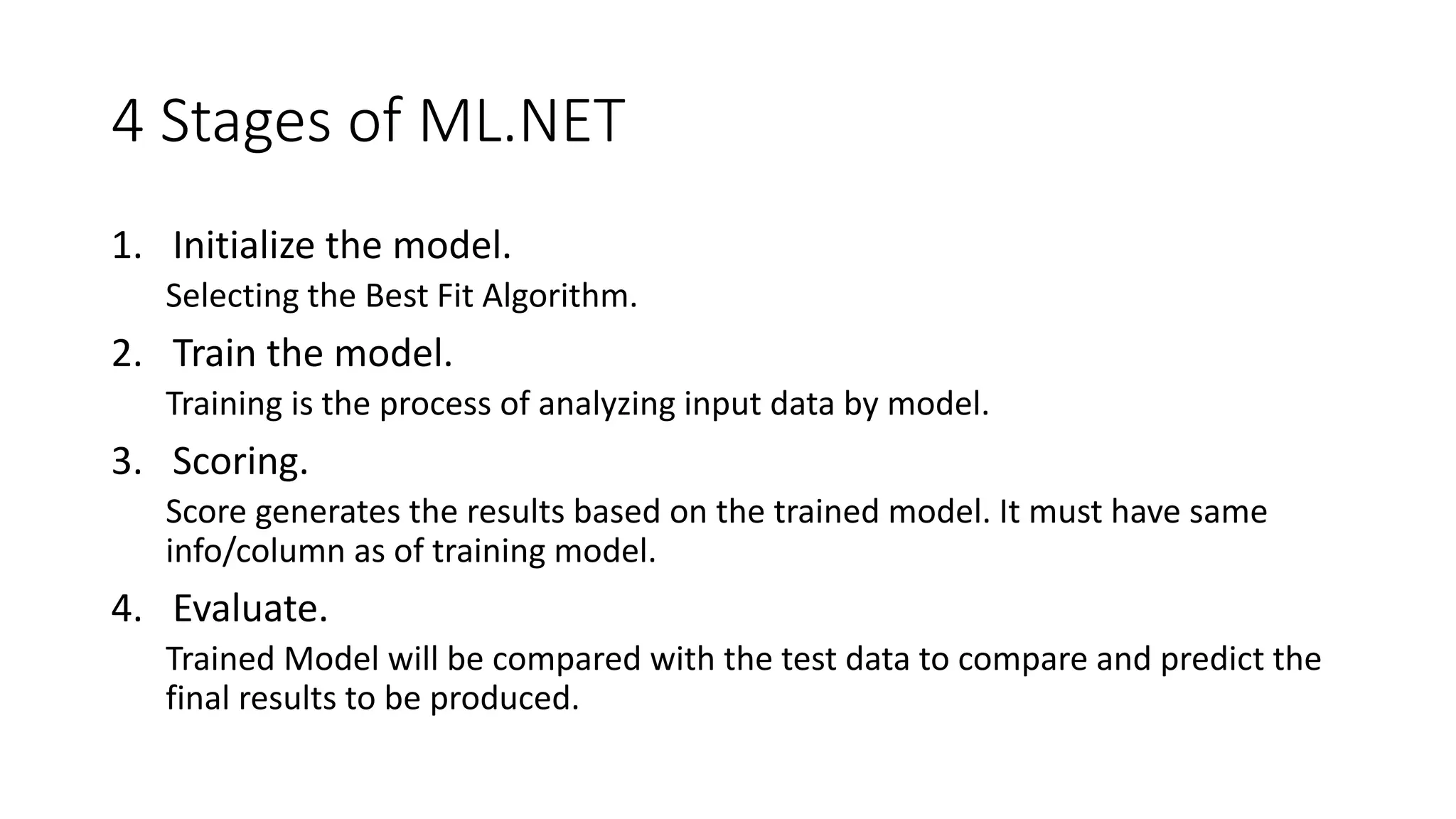Introducing ML.NET For Absolute Beginners - Part 1 | PPTX | Computing | Technology & Computing