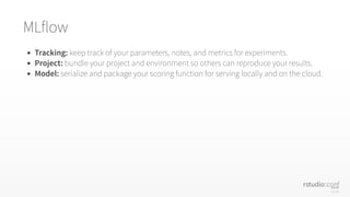Introducing MLflow for R | PPT