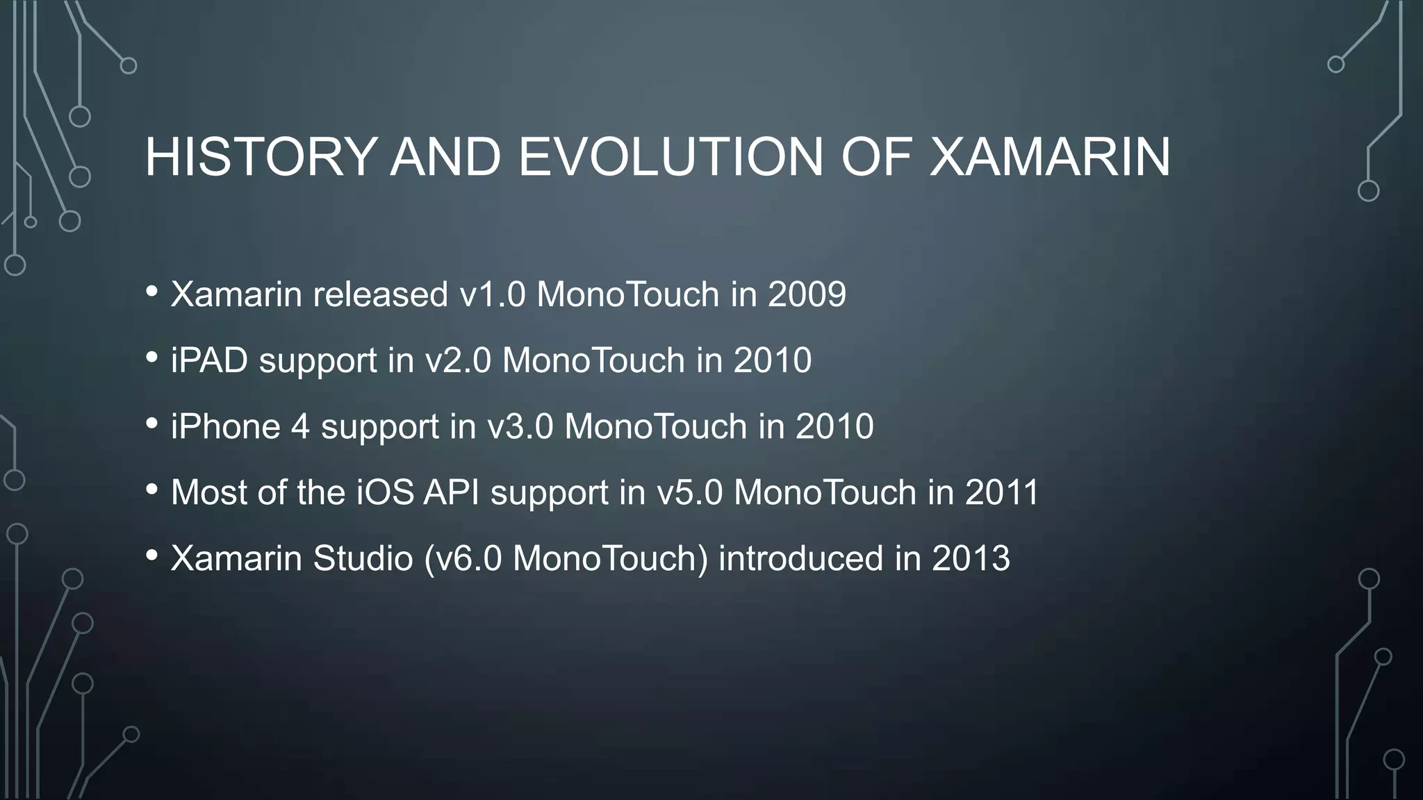 Introducing mono & xamarin | PPT