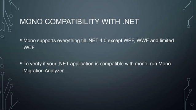 Introducing mono & xamarin | PPT