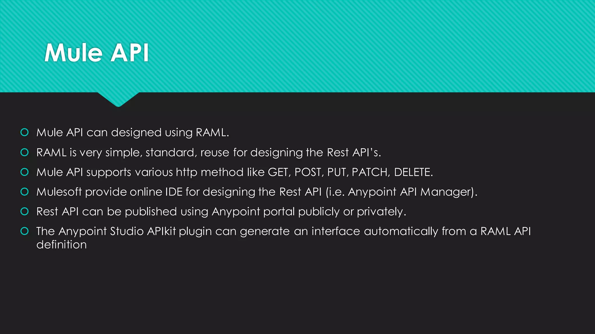 Introduction to mule application | PPT