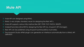 Introduction to mule application | PPT