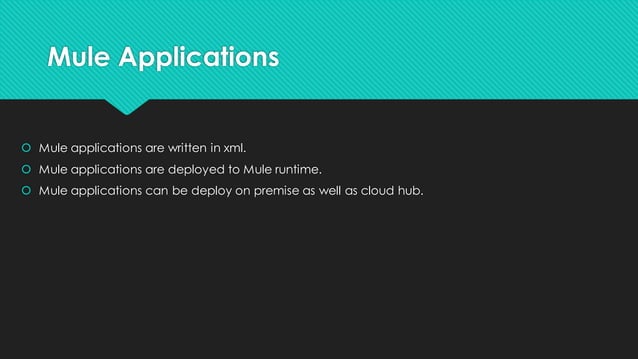 Introducing Mule Application and API | PPT